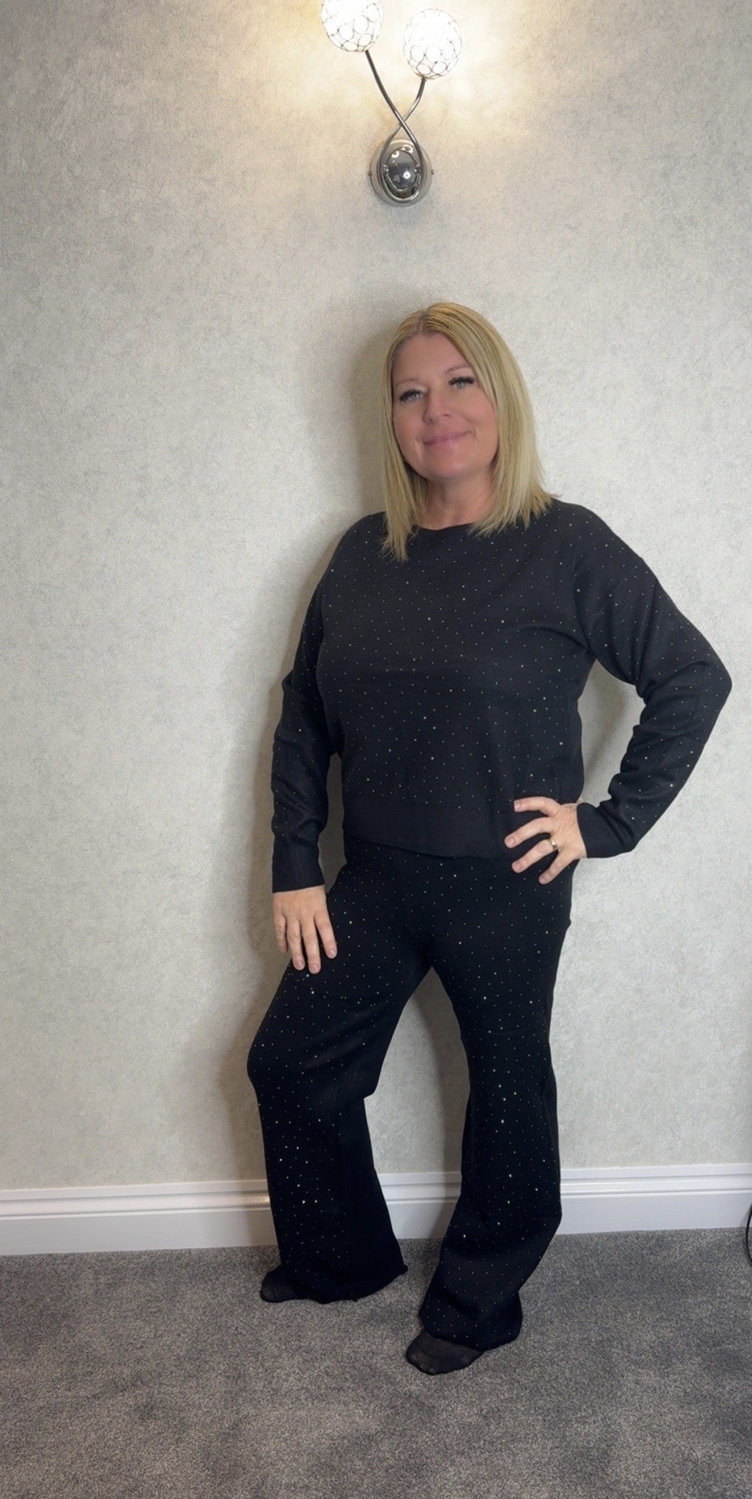 Maisie Diamante Set – Classy Clobber Clothing